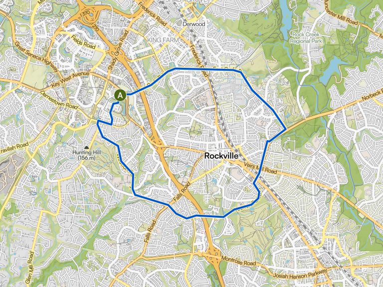 Carl Henn Millennium Trail loop — Rockville | hike | Komoot